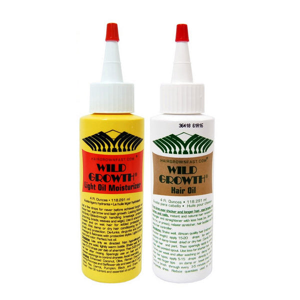 Wild Growth Hair Oil Hair Growth System 118ml – Mane Naturals